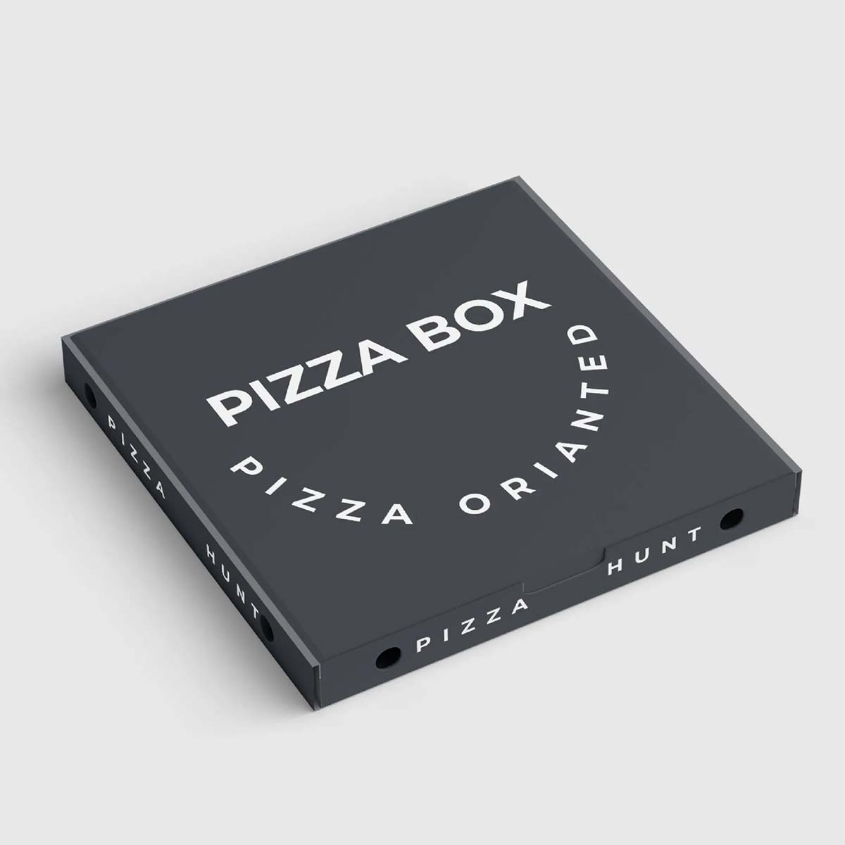 Order Black Pizza Boxes At Wholesale